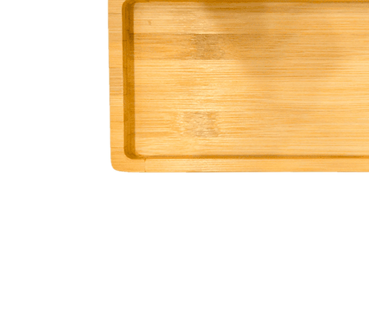 Tabla de presentación o decorativa Ivar grande - Natural