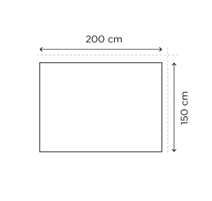 Tapete Hueyotlipan 200x150 - Beige