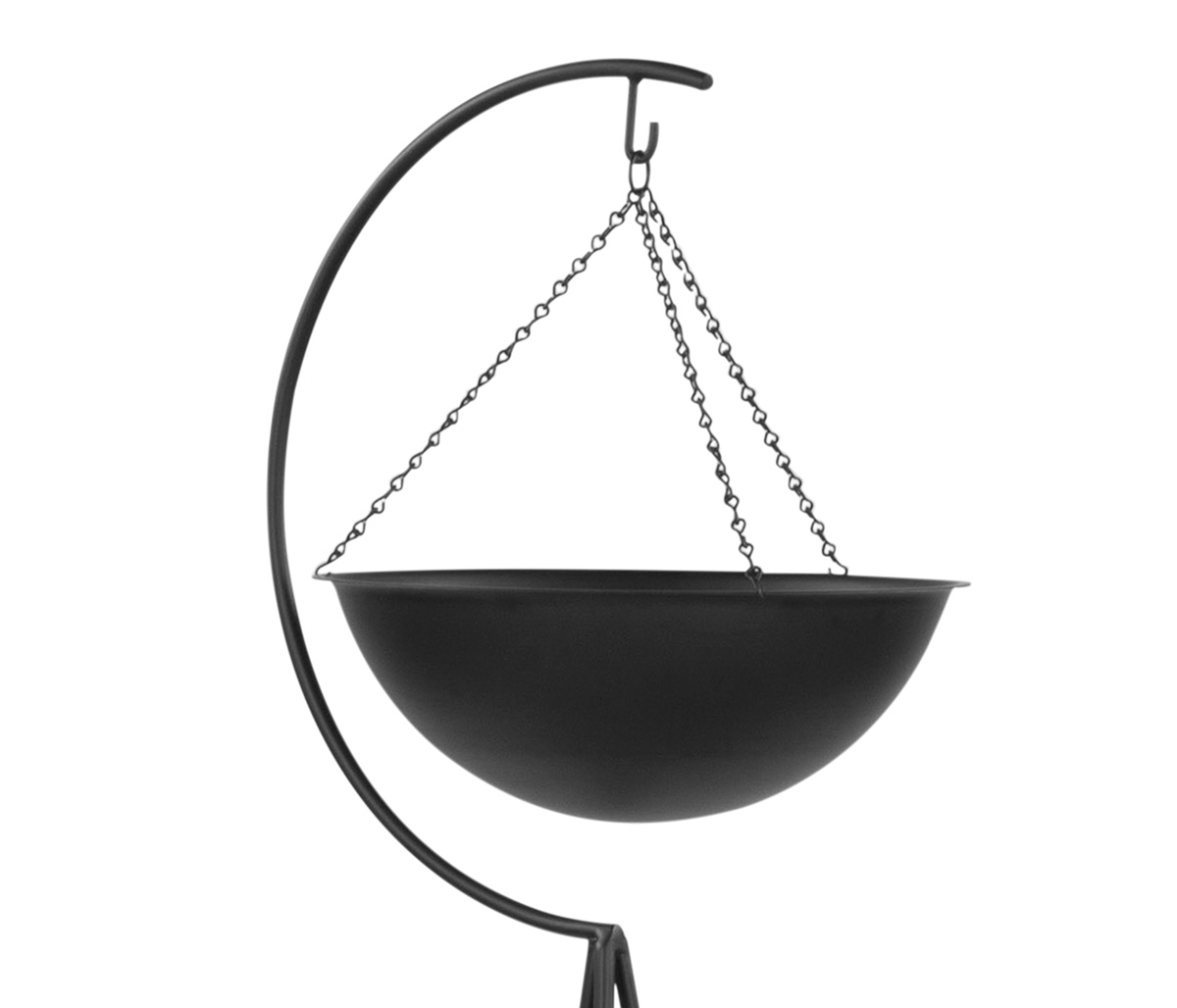 Macetero Kiuma - Negro